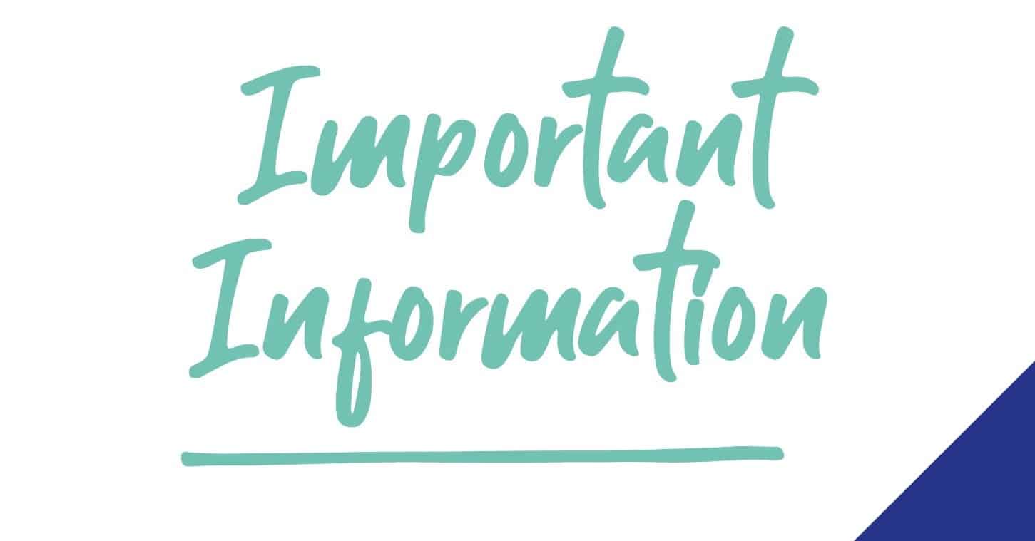 Important Information | NW Specialists | Northwest Specialists
